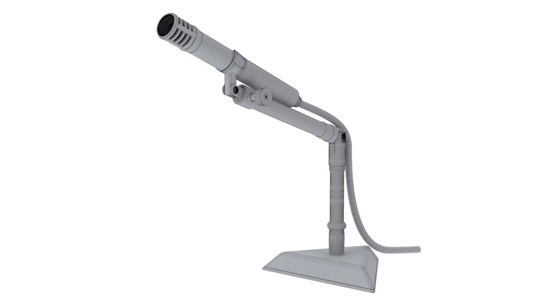 Desktop Microphone Collection 3D Model - TurboSquid 2295834