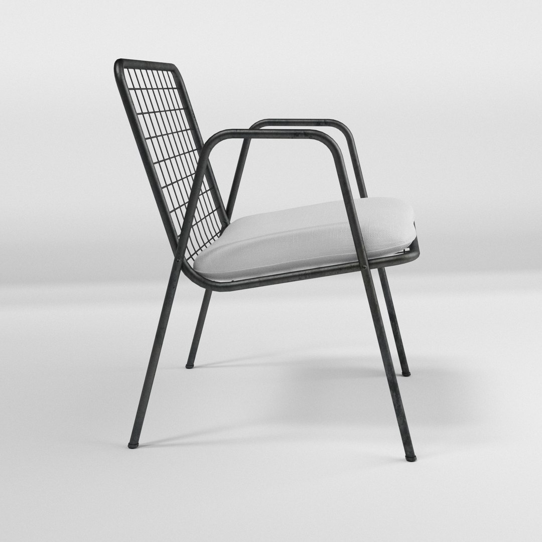 3D String Stool Model - TurboSquid 1237273