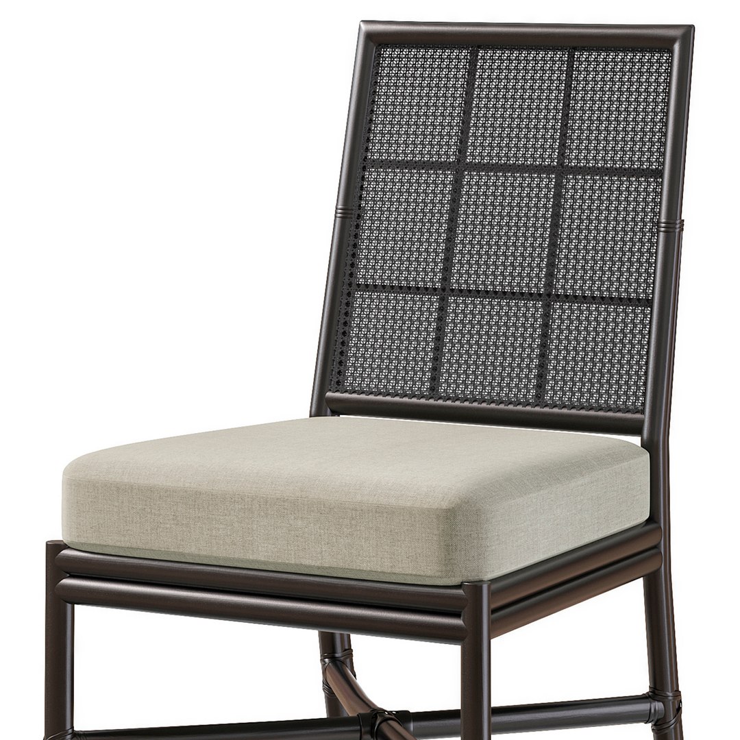 3D SQUARE BACK CANED SIDE CHAIR by Bakerfurniture - TurboSquid 1947466