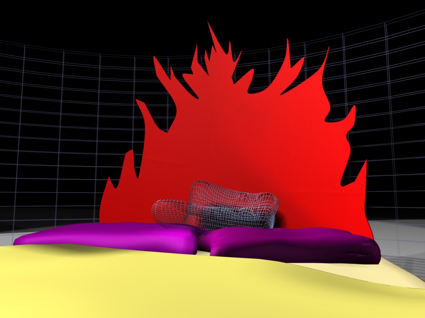3ds Flame Bed
