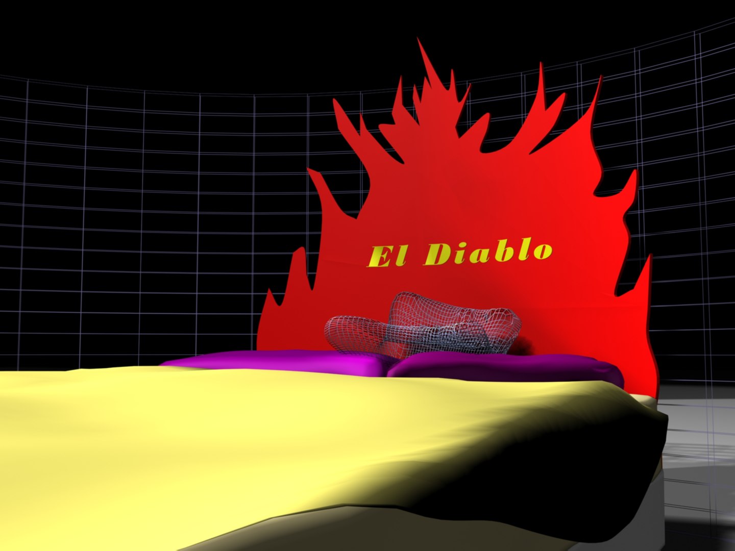3ds Flame Bed