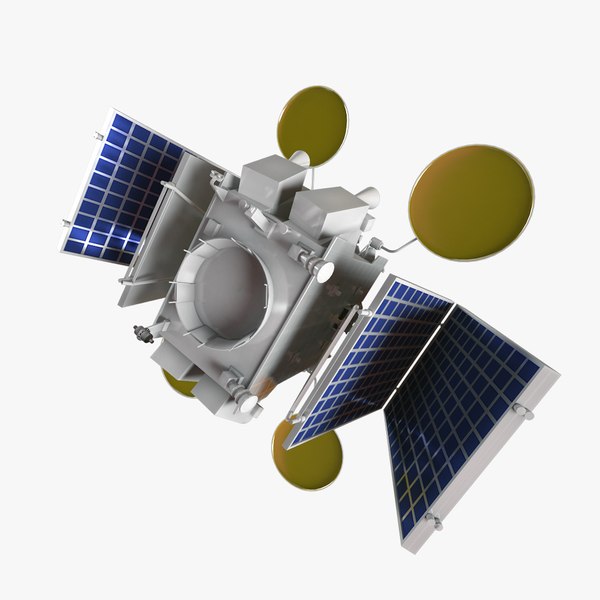 3d gps satellite model