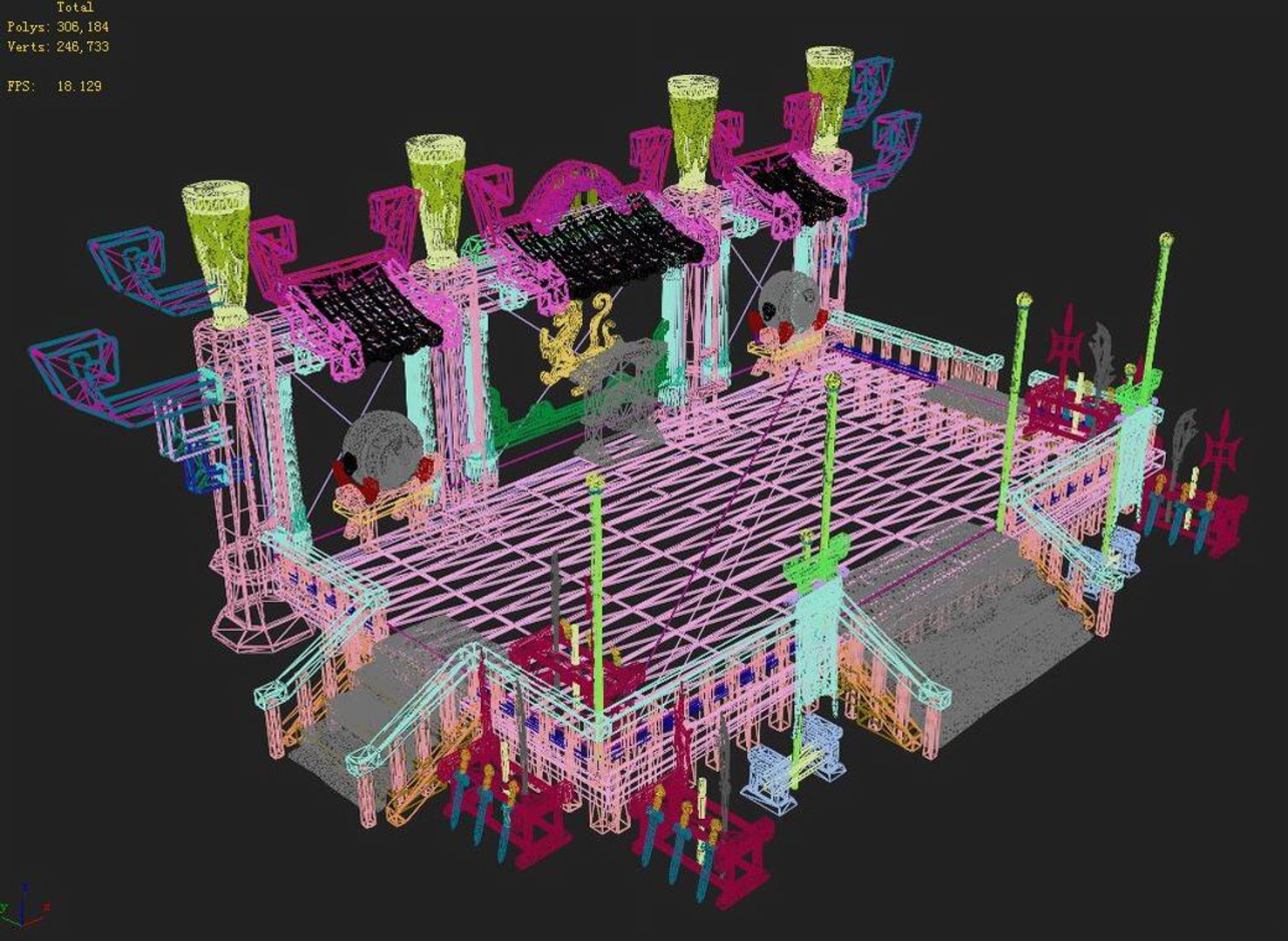 Gang Building - Martial Arts 3D - TurboSquid 1452384