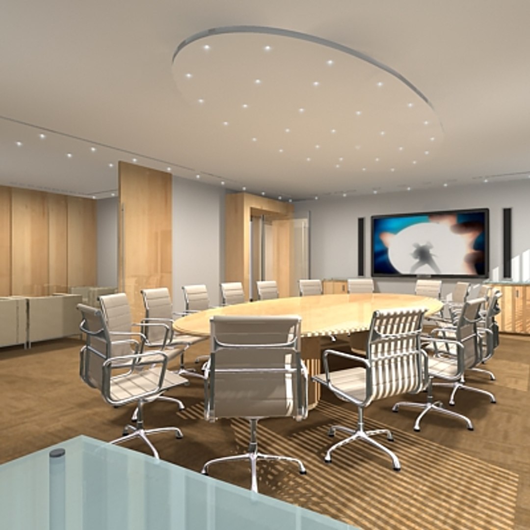 Conference Room 3d Model