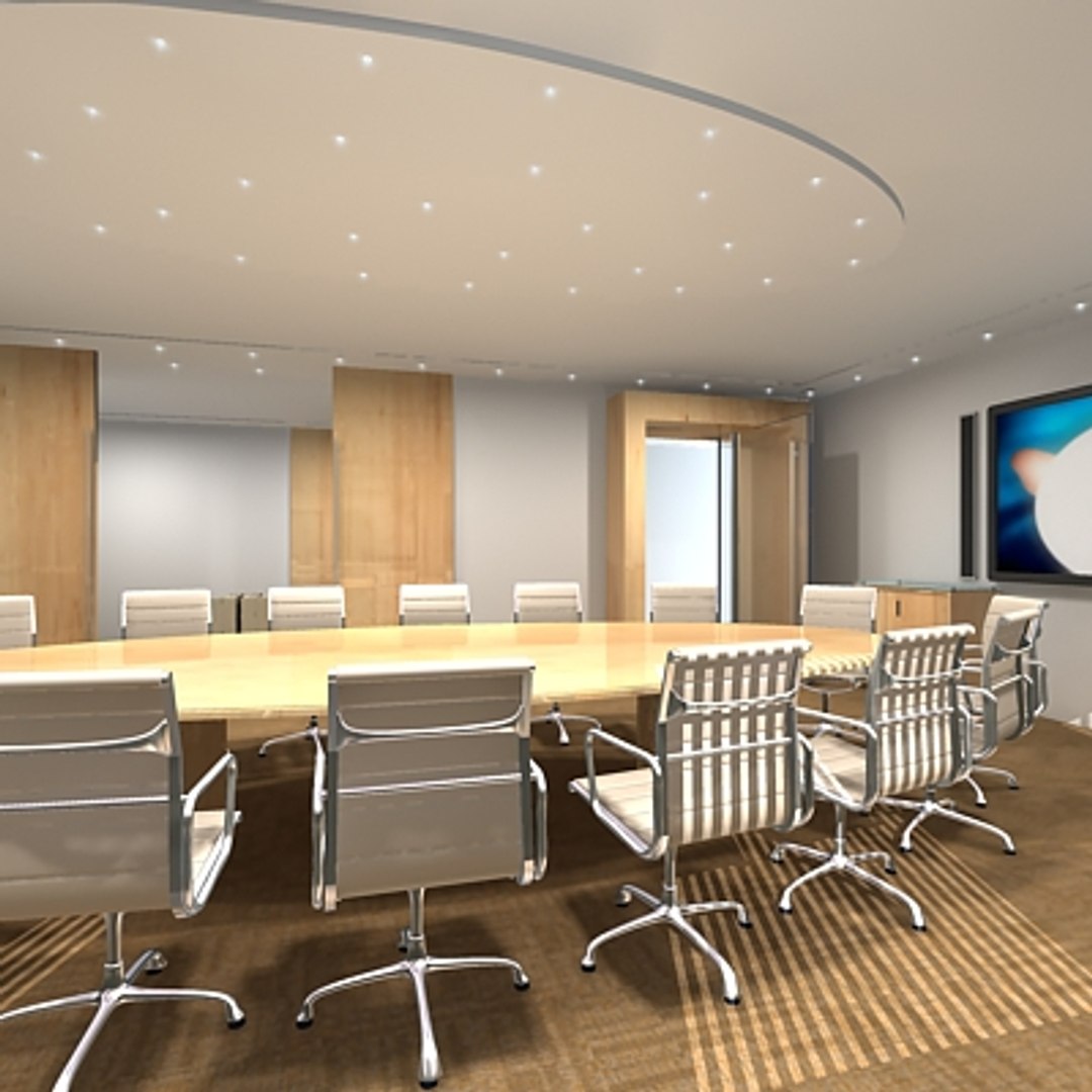 Conference Room 3d Model