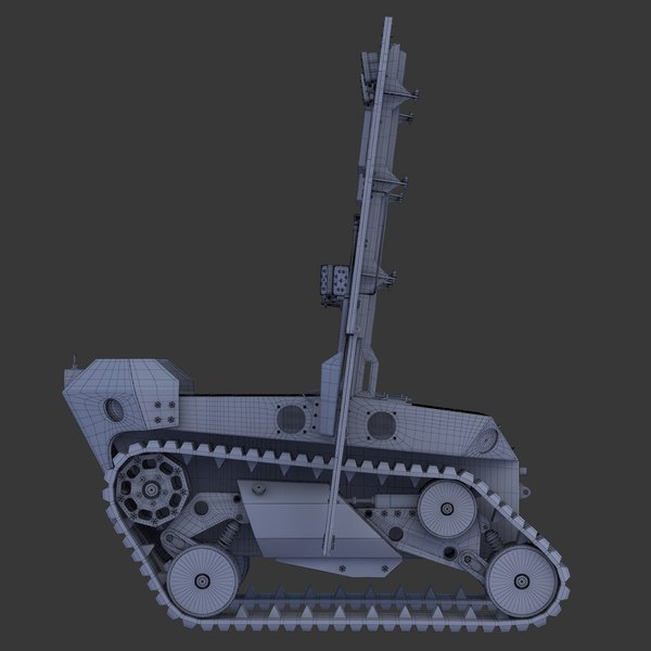 robotic ballistic shield rbs1 3d max