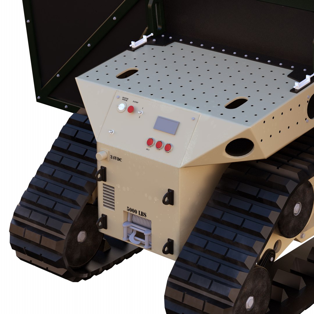 Robotic Ballistic Shield Rbs1 3d Max