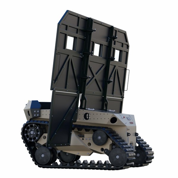 robotic ballistic shield rbs1 3d max