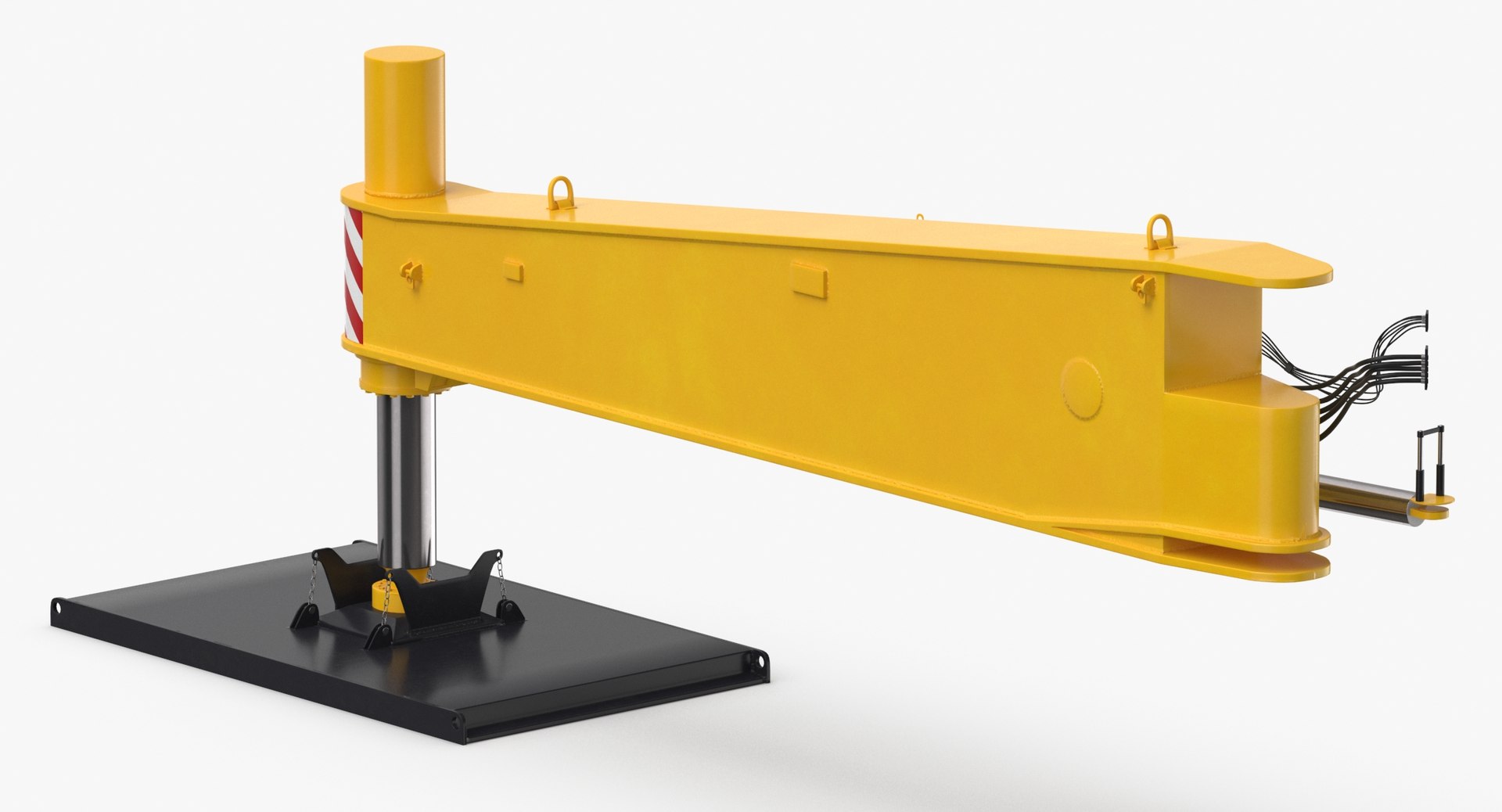 3D Crane Outrigger Large 01 Model - TurboSquid 1679939