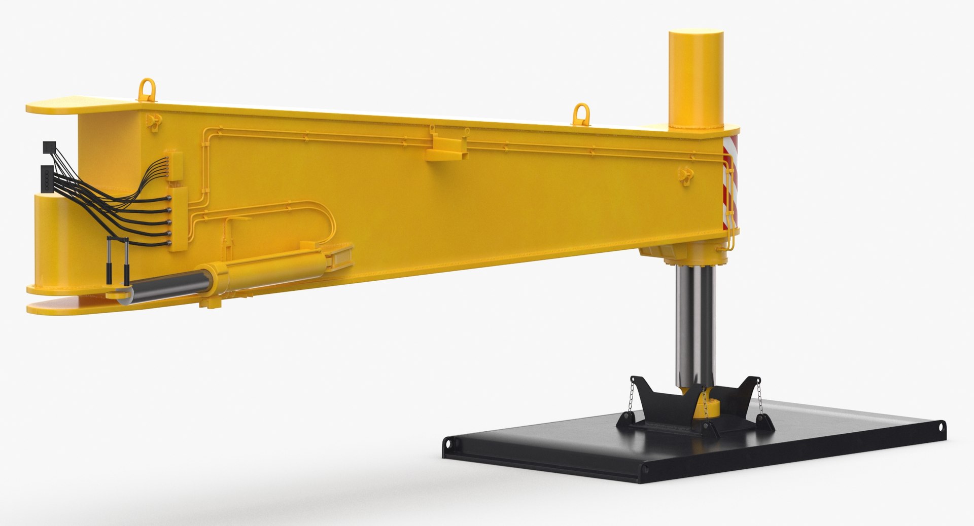 3D Crane Outrigger Large 01 Model - TurboSquid 1679939