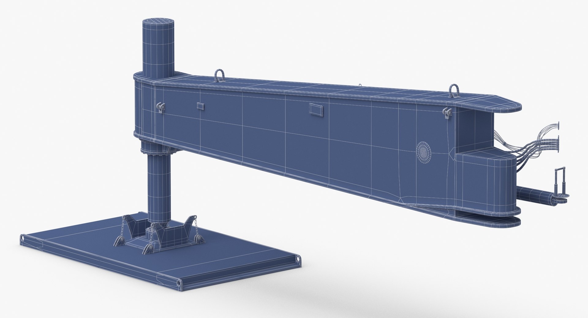 3D Crane Outrigger Large 01 Model - TurboSquid 1679939