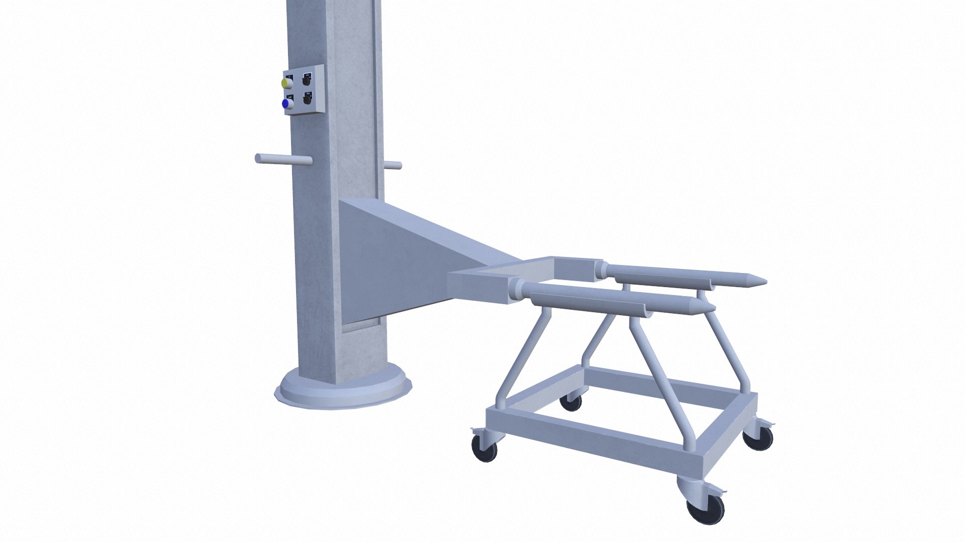 3D Lifter Machine - TurboSquid 2330727
