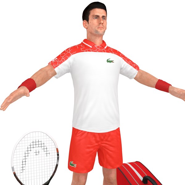 Novak djokovic racket model - TurboSquid 1338178