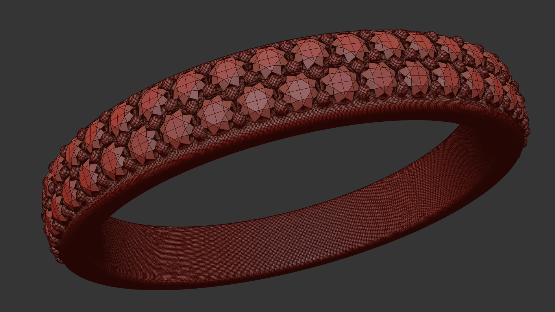 Golden Ring 3D Model - TurboSquid 1635991