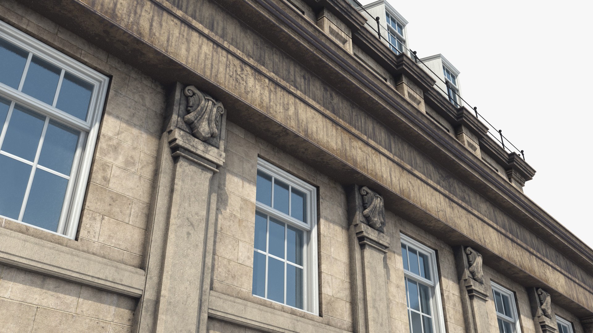 London Building 8k Pbr Model - TurboSquid 1657782