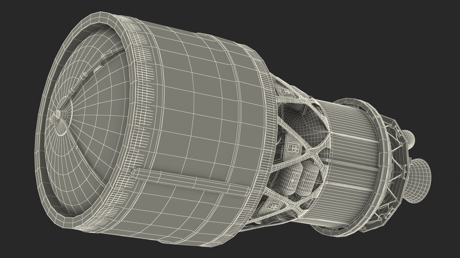 NASA Interim Cryogenic Propulsion Stage 3D - TurboSquid 2052648