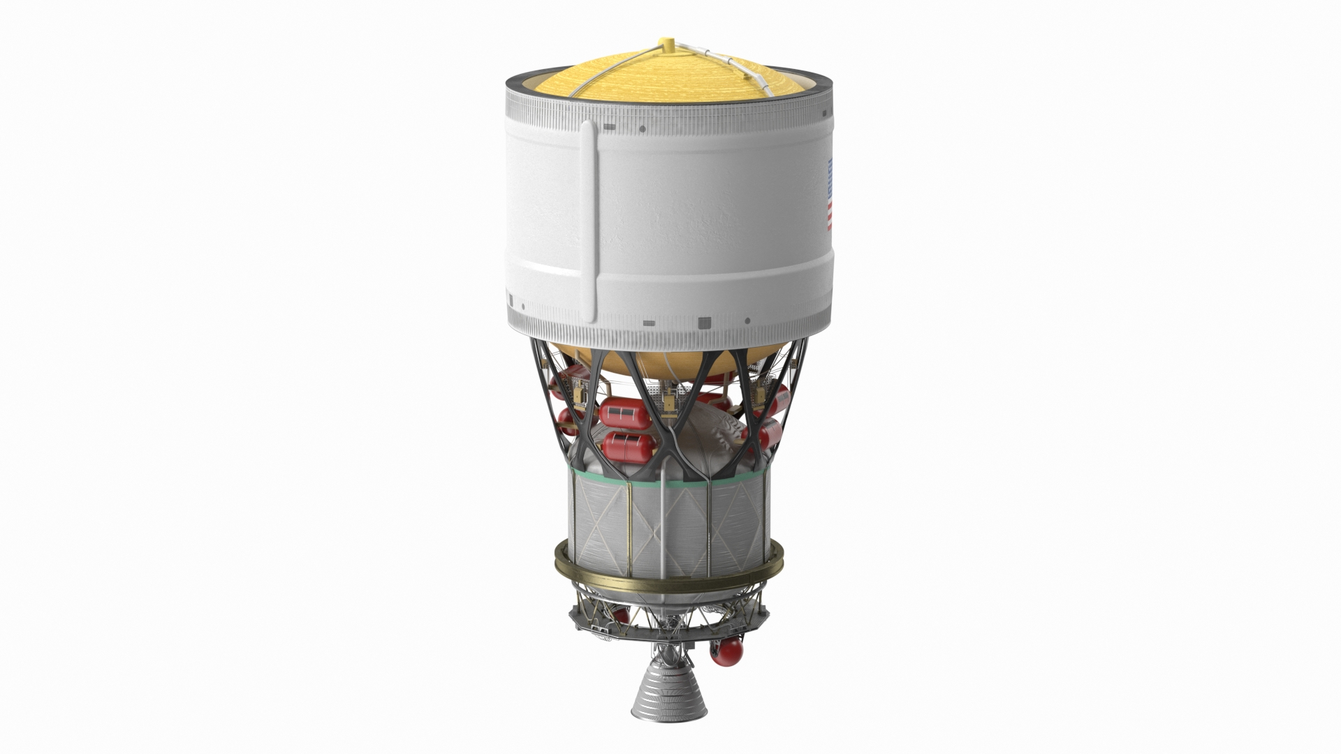 NASA Interim Cryogenic Propulsion Stage 3D - TurboSquid 2052648