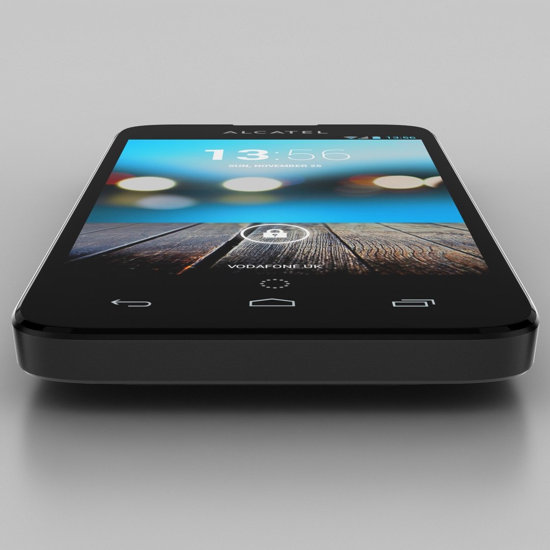 3d model alcatel touch snap lte