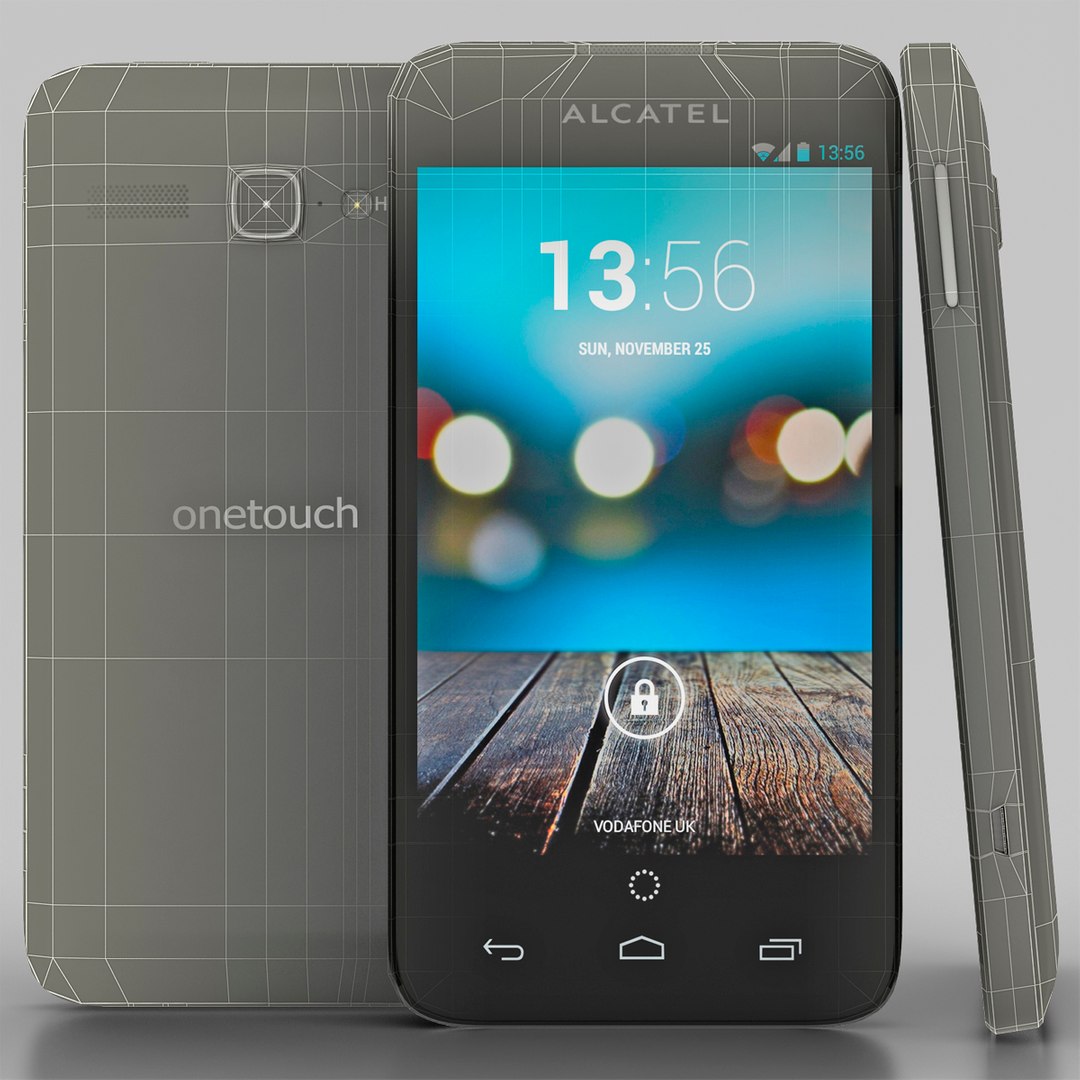 3d model alcatel touch snap lte