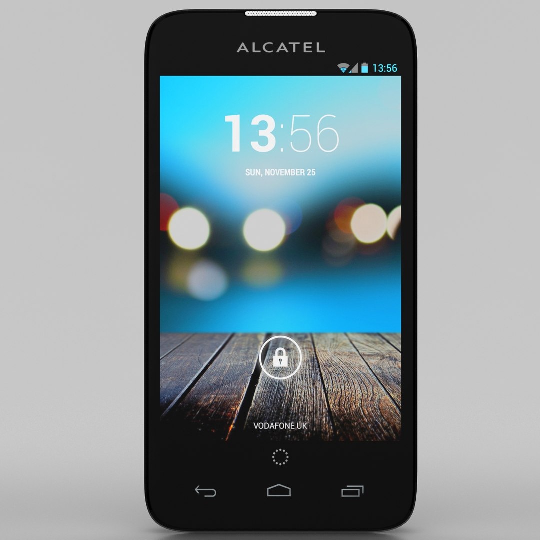 3d model alcatel touch snap lte