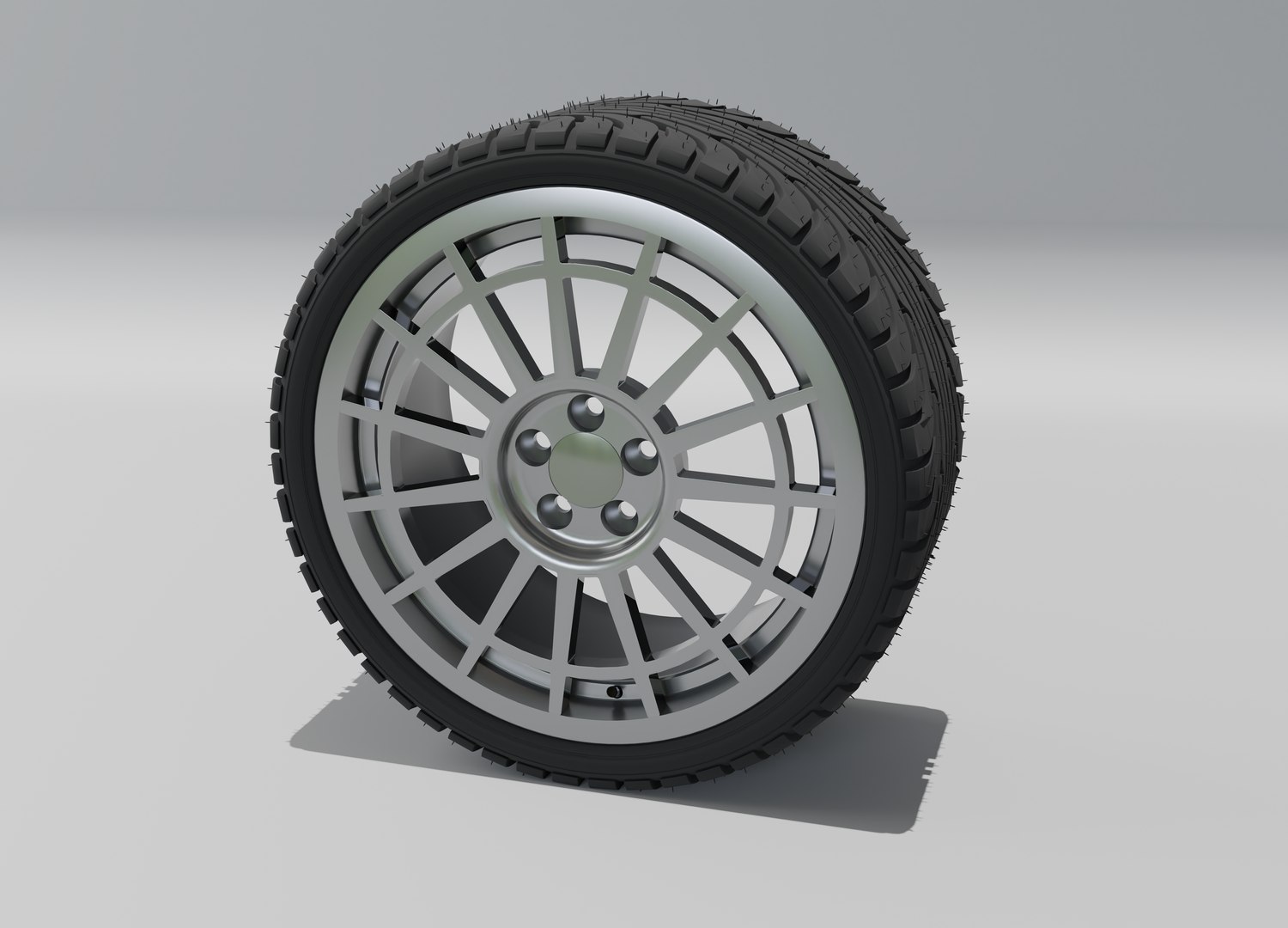 3D Car Cast Disc With Rubber - TurboSquid 2028014