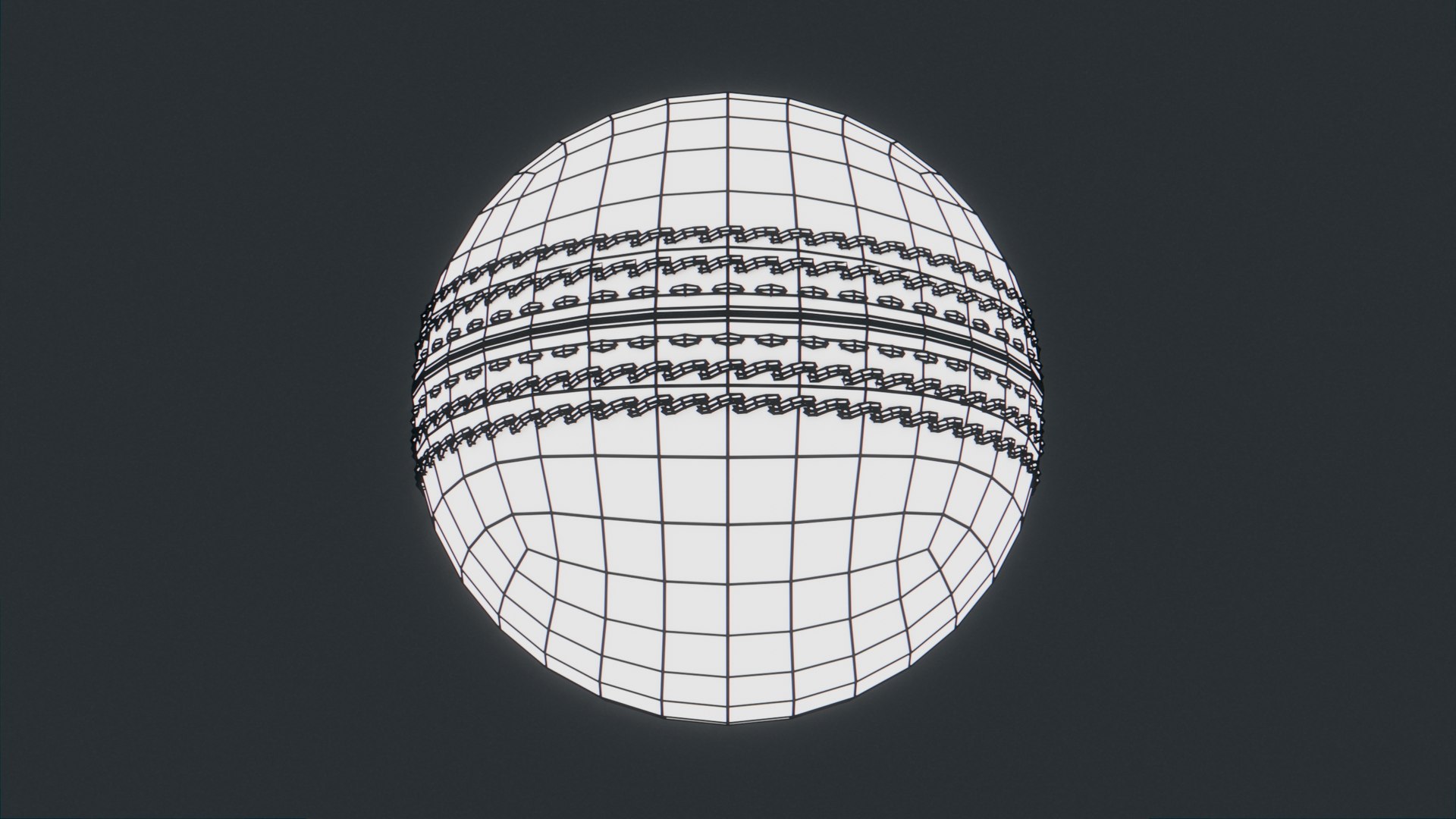 Cricket Ball 3D Model - TurboSquid 2296239