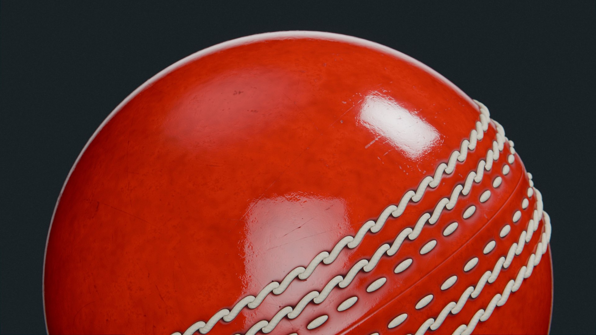 Cricket Ball 3D Model - TurboSquid 2296239