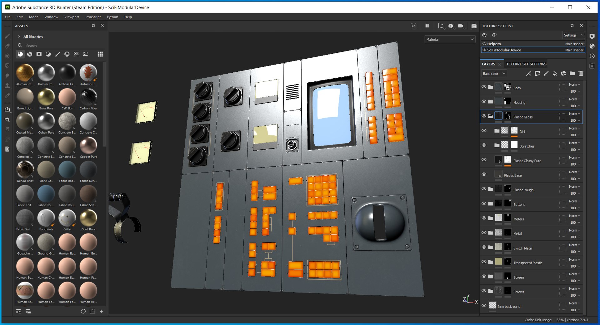 3D Retro-futuristic Modular Device - TurboSquid 2109330