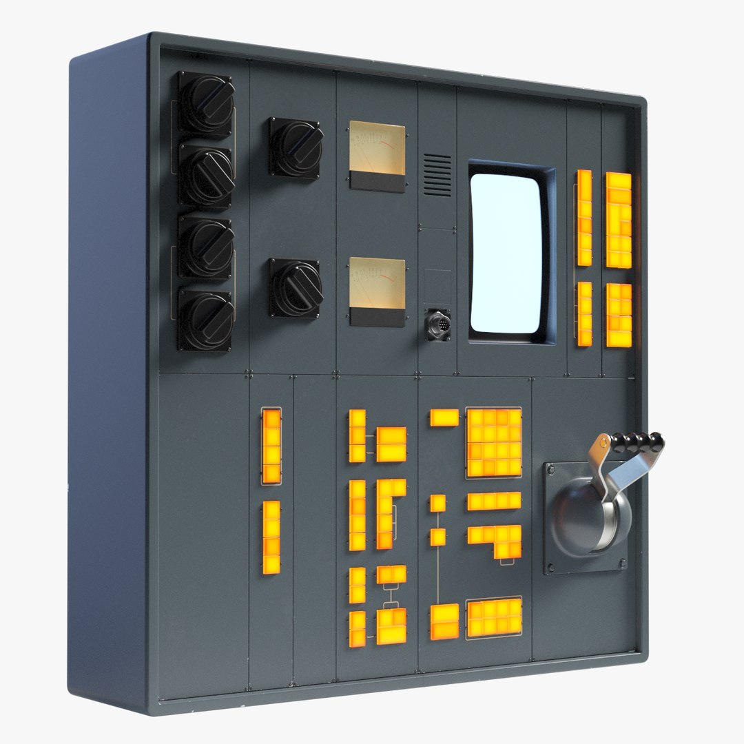3D Retro-futuristic Modular Device - TurboSquid 2109330