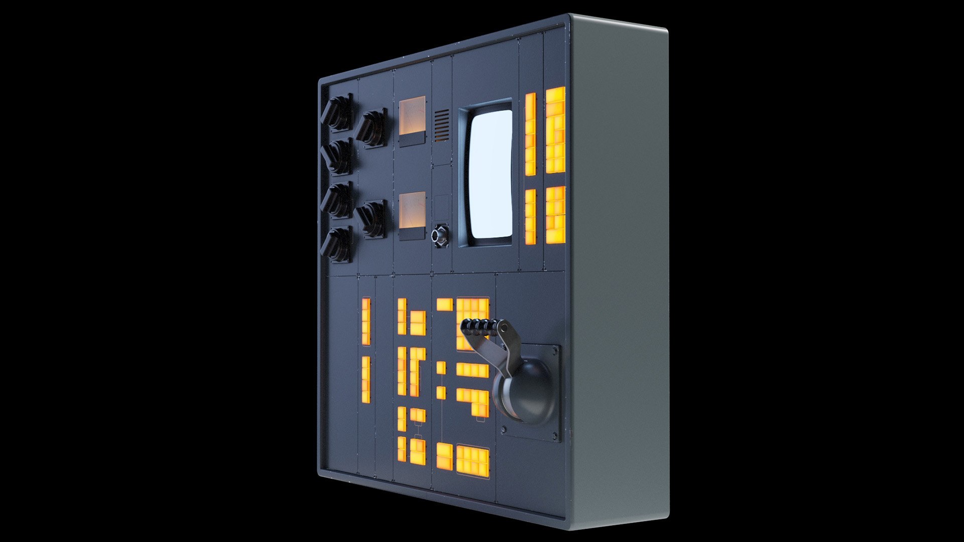 3D Retro-futuristic Modular Device - TurboSquid 2109330