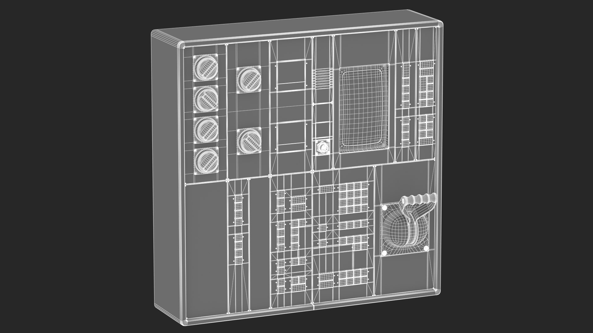 3D Retro-futuristic Modular Device - TurboSquid 2109330