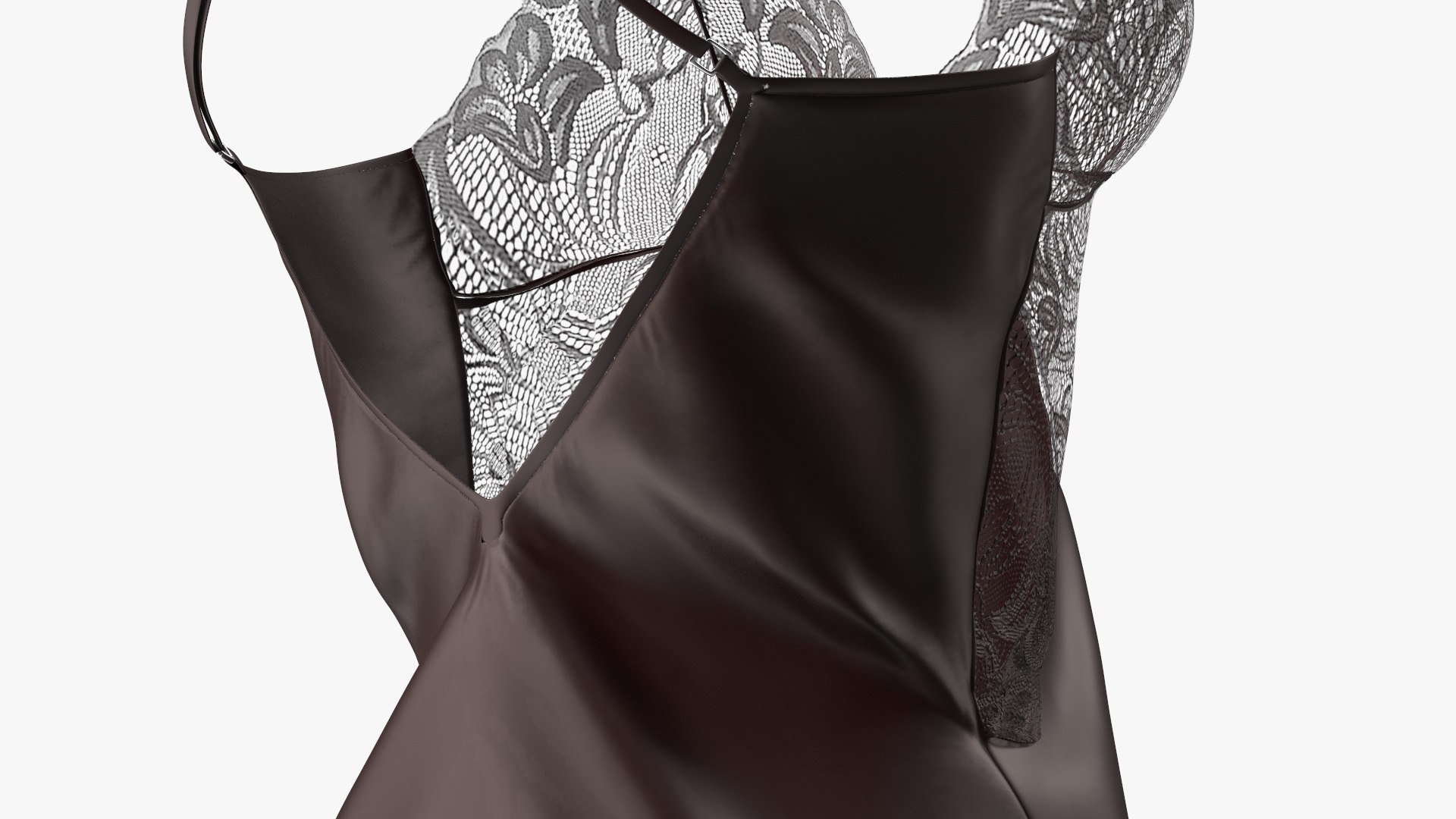 Women Lingerie Nightwear Black 3D - TurboSquid 1981287