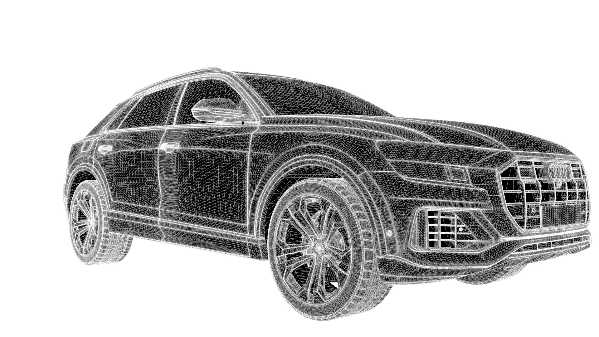 3D Audi Q8 -Rigged And Render Ready-unreal-vray-redshift Model ...