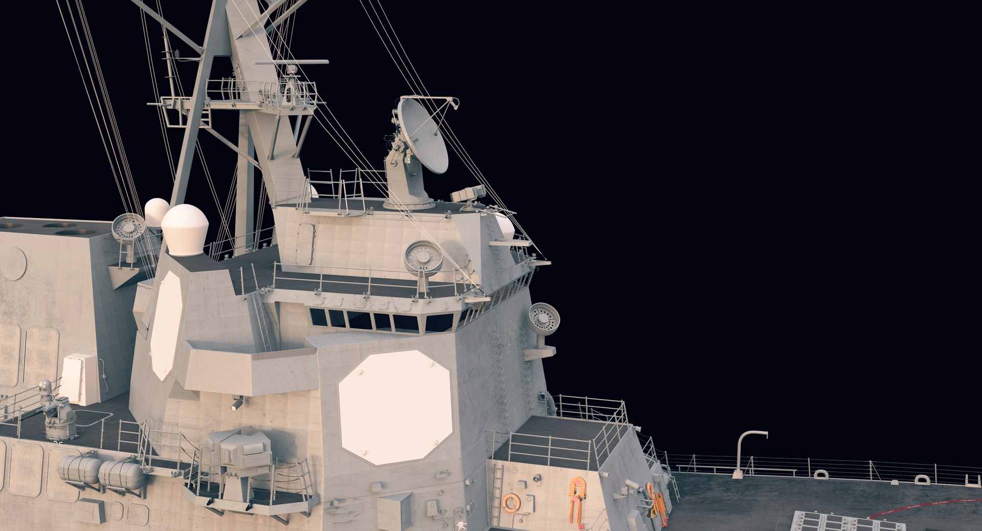 3d uss ddg 101 model