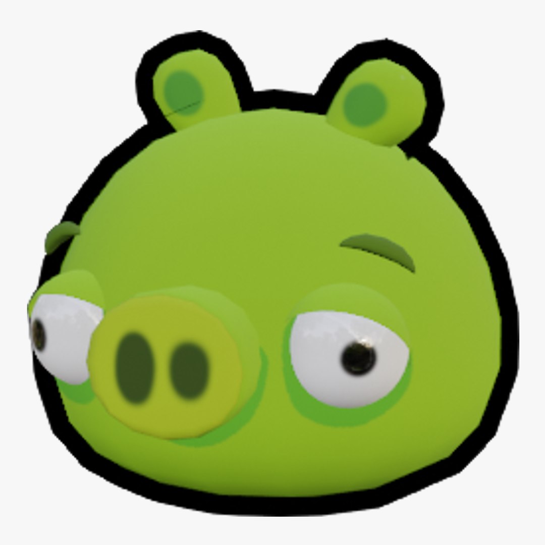 3D Minion Pig From Angry Birds - TurboSquid 2262890