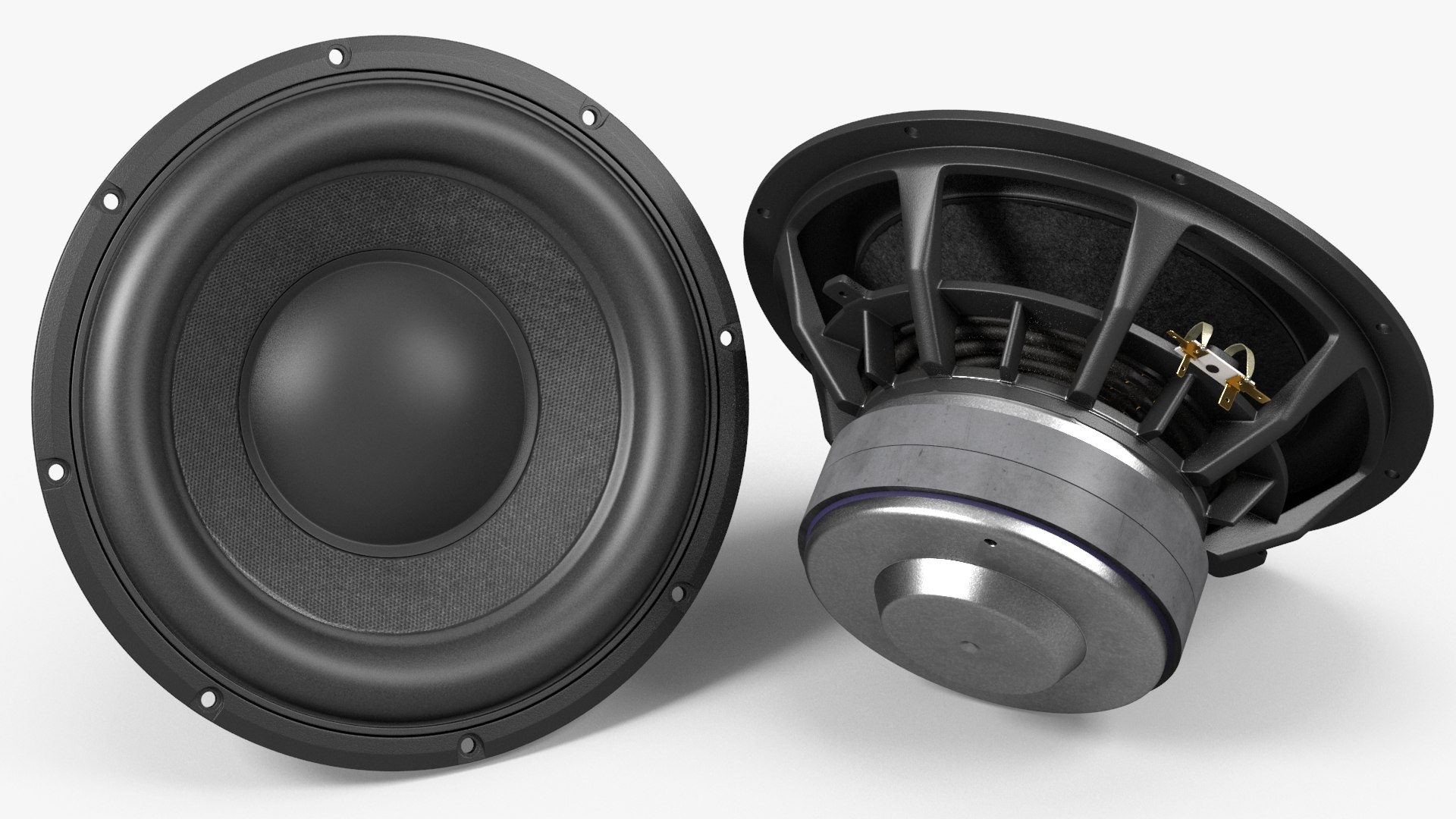 3D Peerless Subwoofer Driver - TurboSquid 2148226