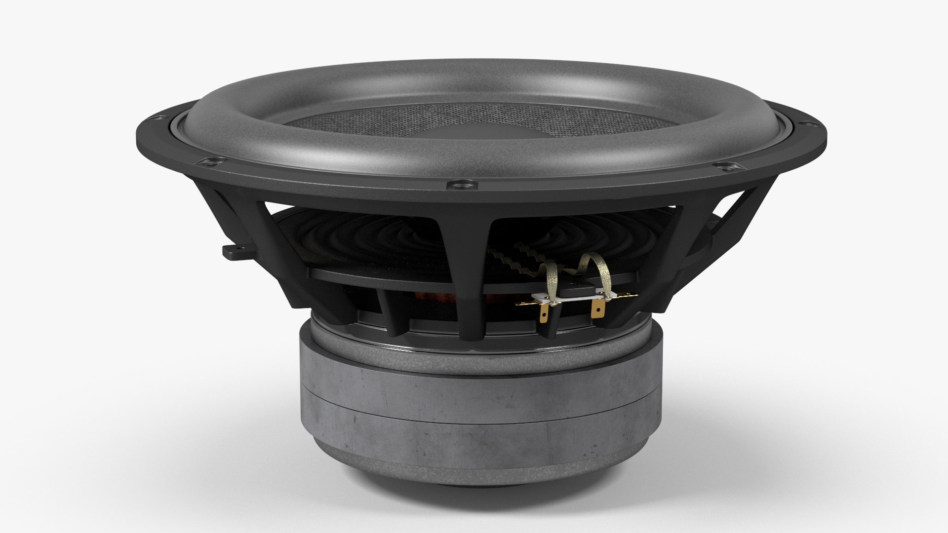 3D Peerless Subwoofer Driver - TurboSquid 2148226