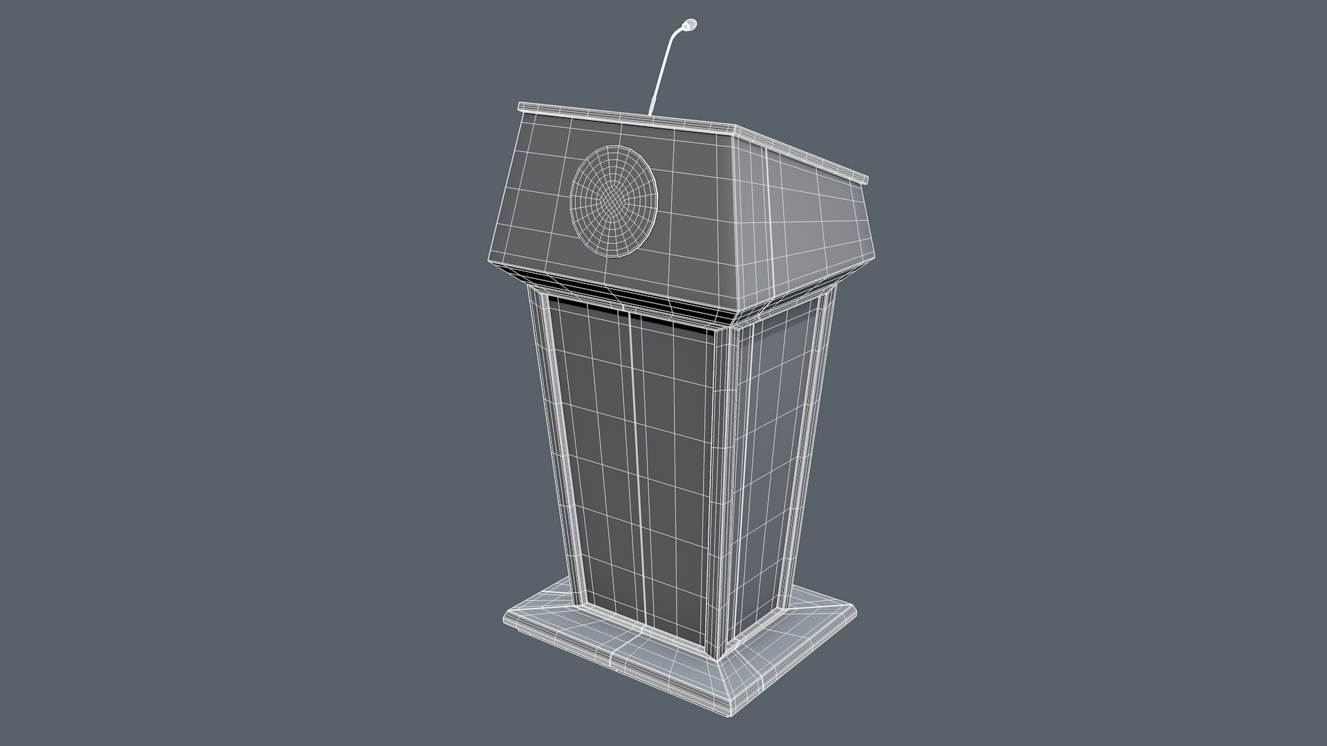 Podium 3D Model - TurboSquid 1647274