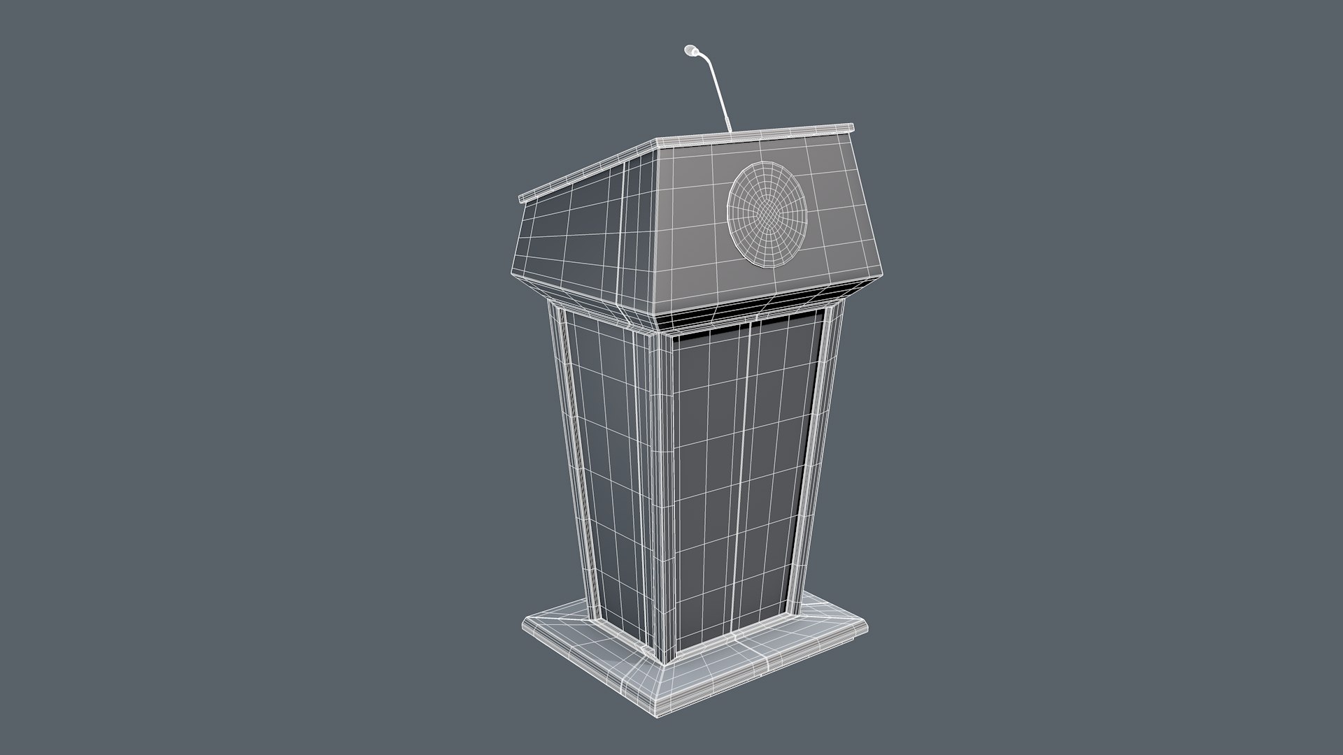 Podium 3D Model - TurboSquid 1647274