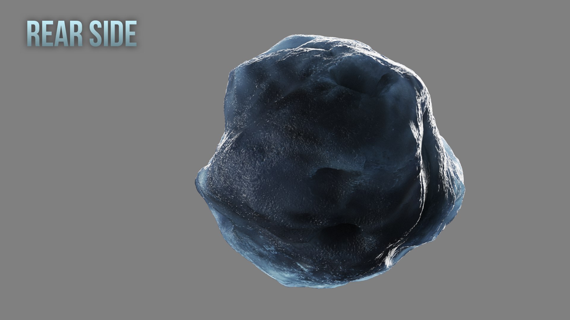3D Icy Asteroid Model - TurboSquid 1194165