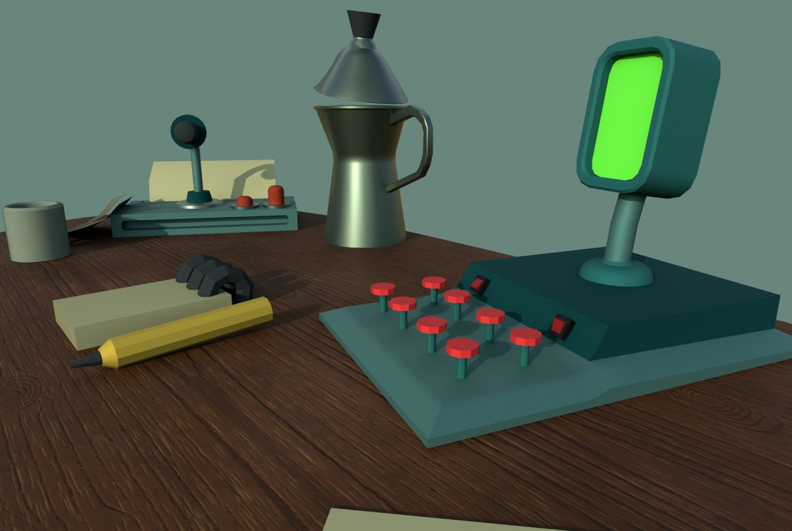 3D Model Cartoon Table - TurboSquid 1661319