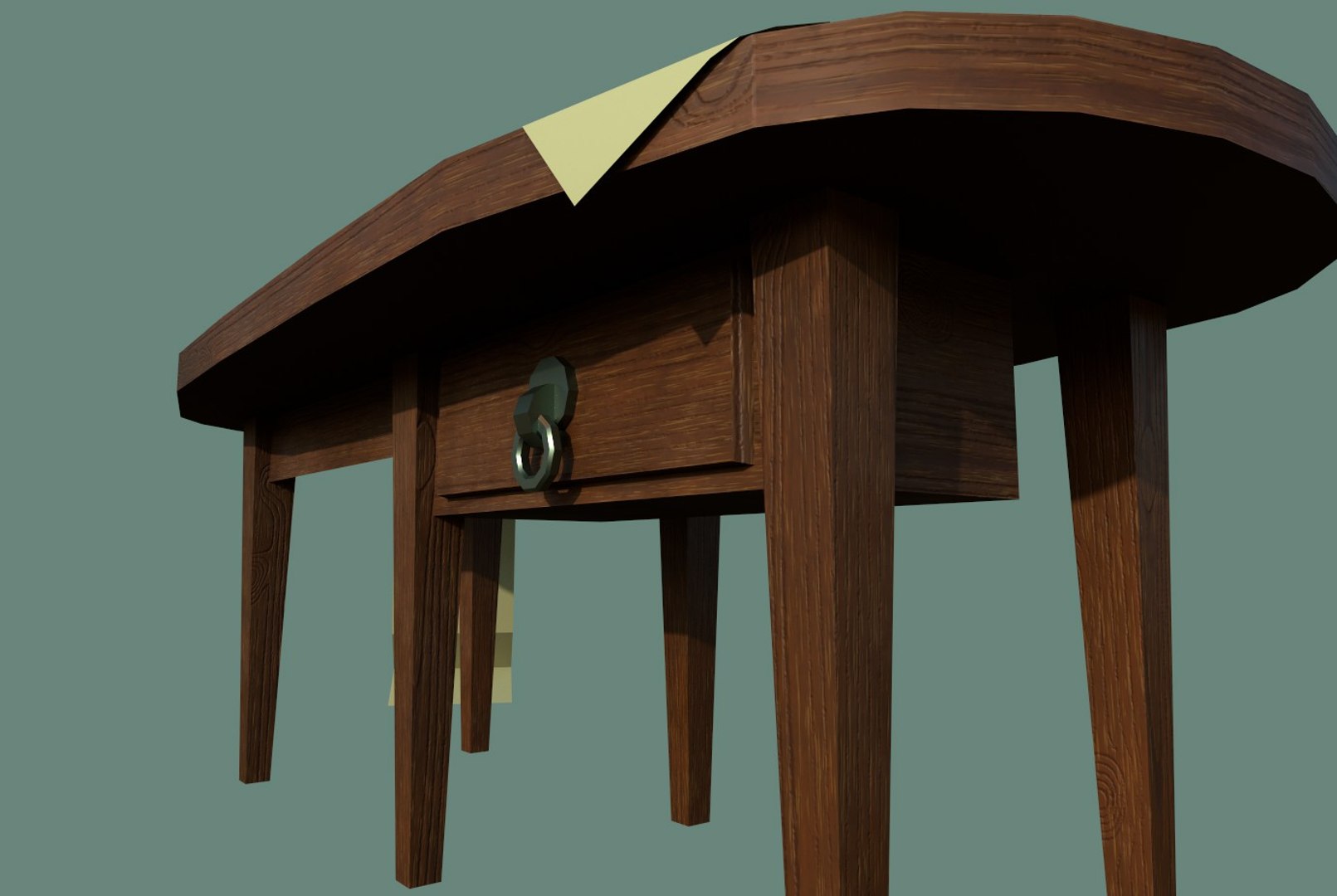 3D Model Cartoon Table - TurboSquid 1661319