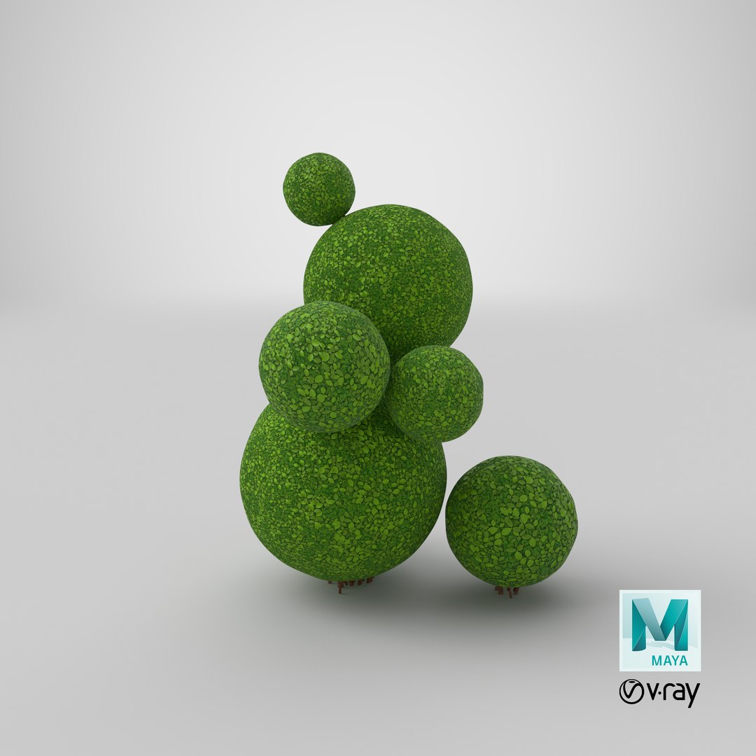 3D Stylized Bushes Collection V1 - TurboSquid 2094730