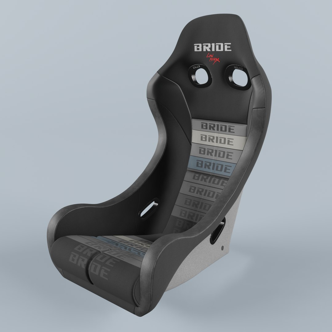 BRIDE ZIEG IV Gradation Logo Seat 3D Model - TurboSquid 1789961