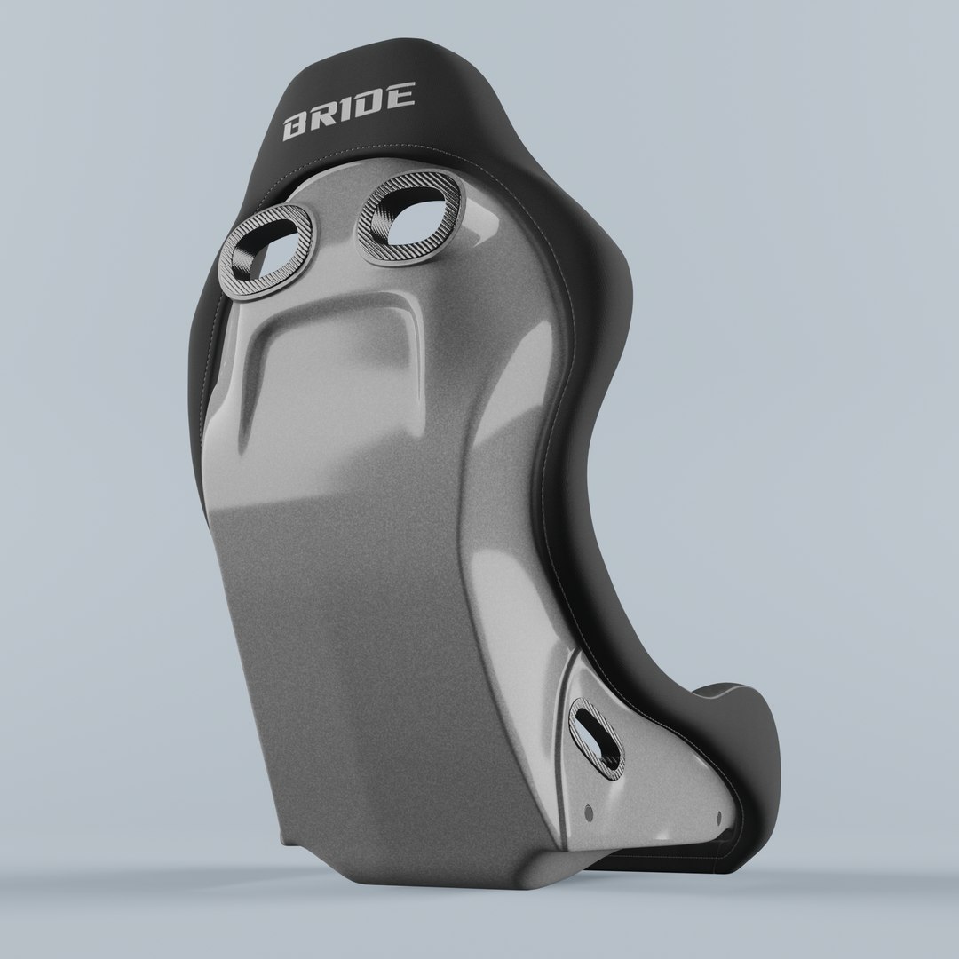 BRIDE ZIEG IV Gradation Logo Seat 3D Model - TurboSquid 1789961