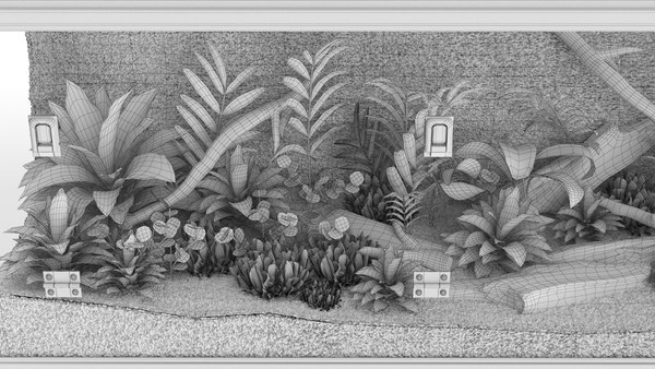 3D realistic terrarium - TurboSquid 1470995