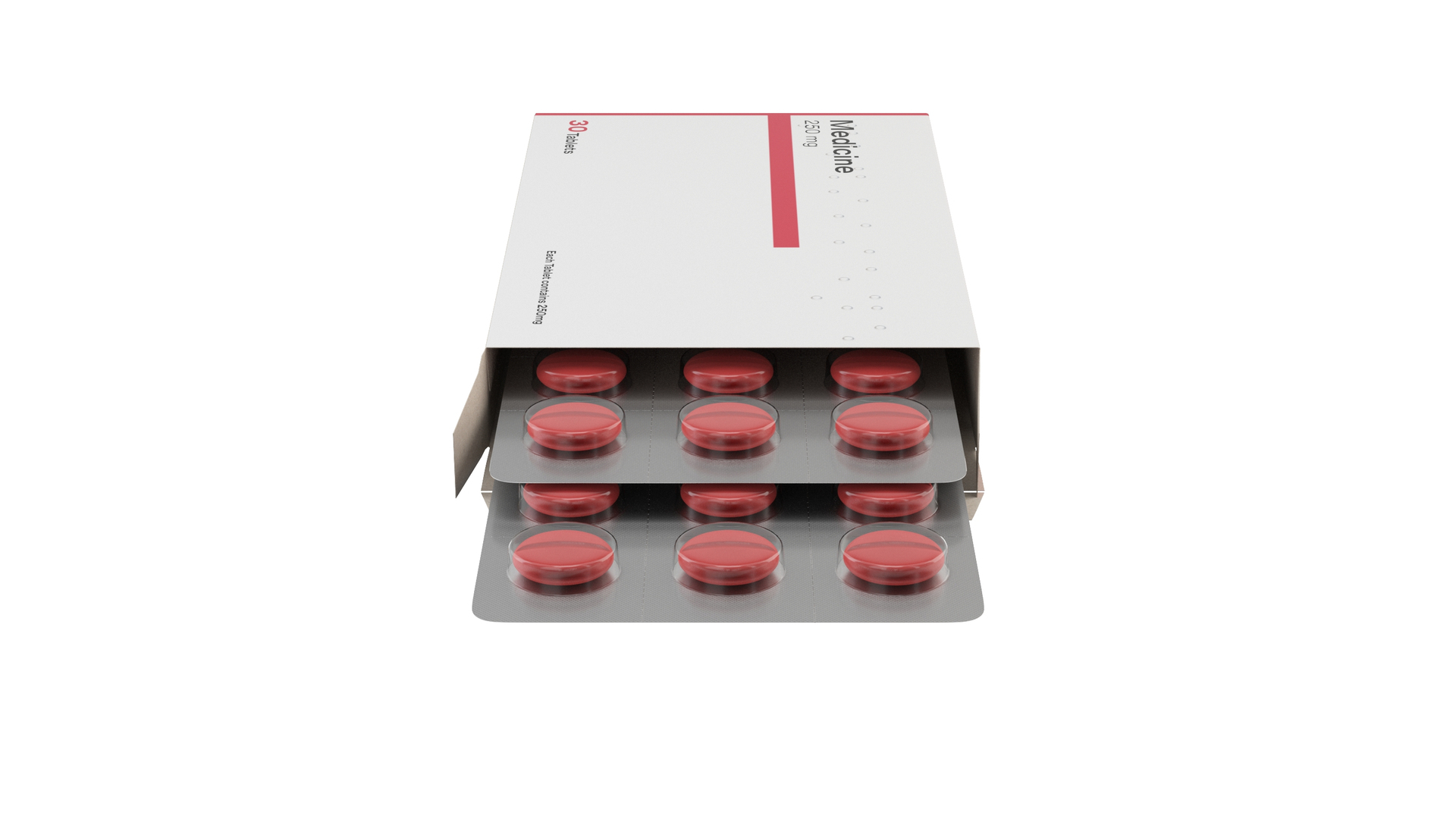 Packaged Medicine 3D Model - TurboSquid 2154460