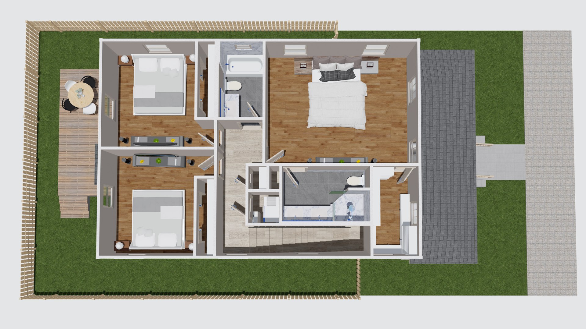 House 2 Story Model - TurboSquid 1729156