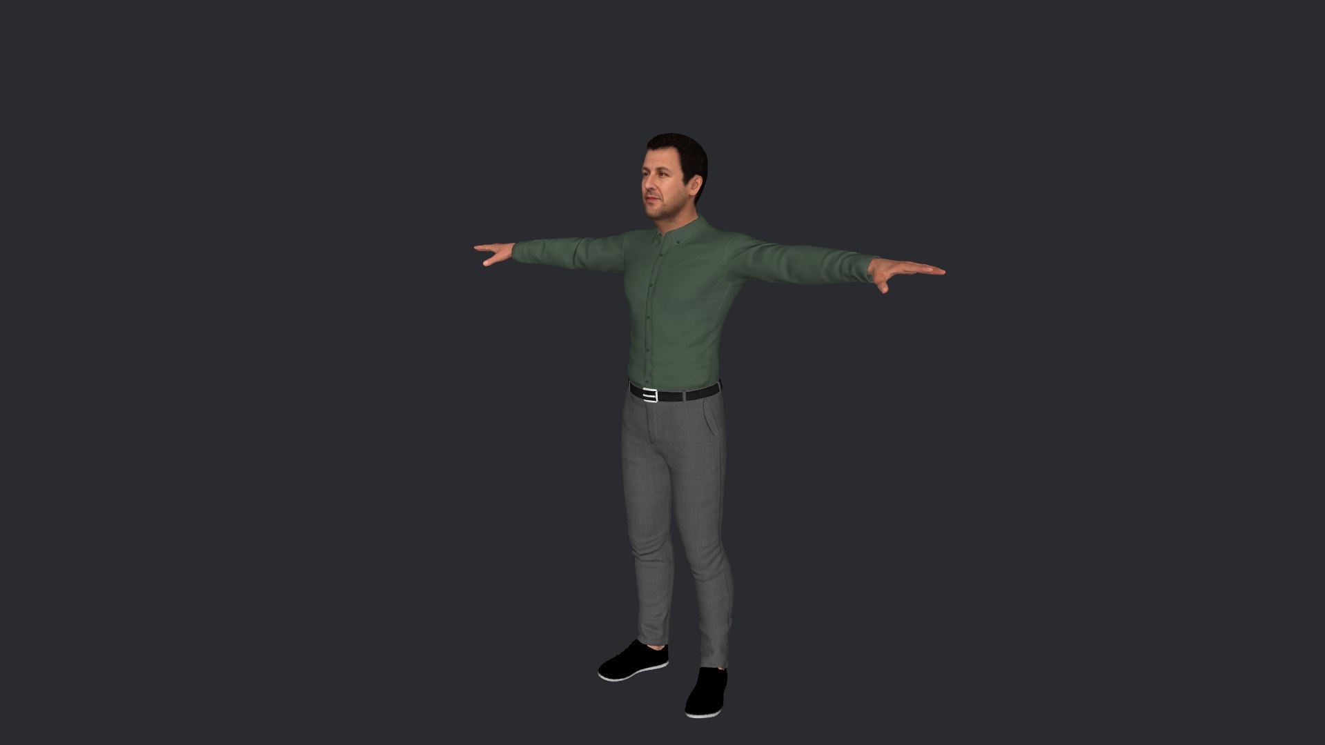 Adam Sandler Hyper Realistic Full Body Fully Rigged 3D Character 3D ...