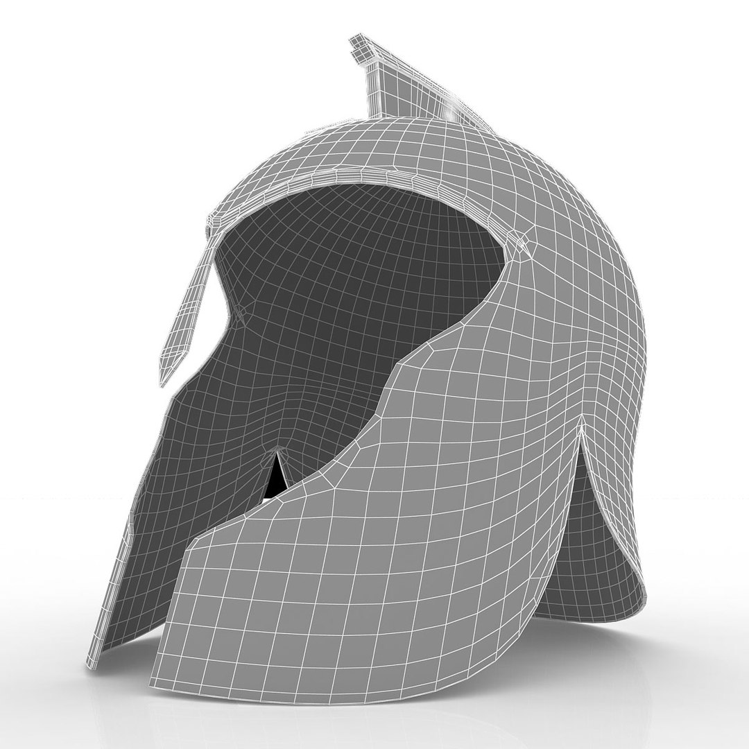 Spartan Helmet 3d Dxf